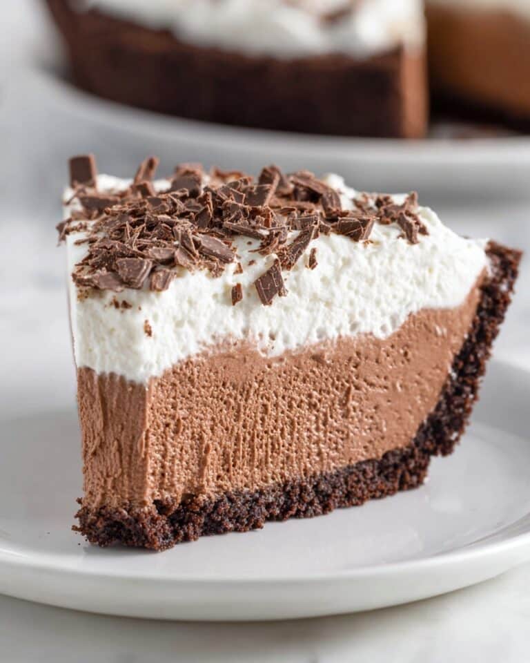 Chocolate Mousse Pie - Decadent Oreo & Chocolate Delight