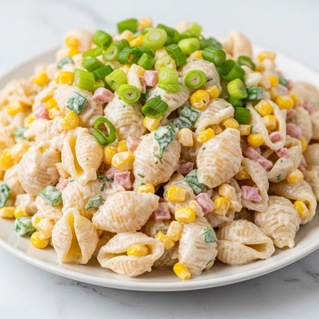 Fiesta Corn Pasta Salad: Colorful, Creamy & Easy to Make